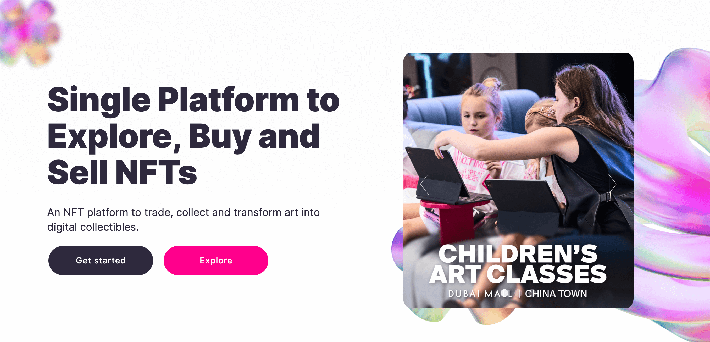 "Current Affairs" by Mary Badalyan | All-In-One NFT Platform | Buy and Sell NFTs with ftNFT