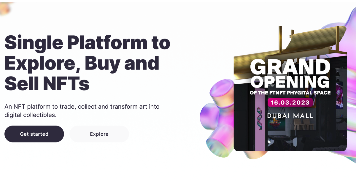 Explore and Buy NFTs With ftNFT Marketplace