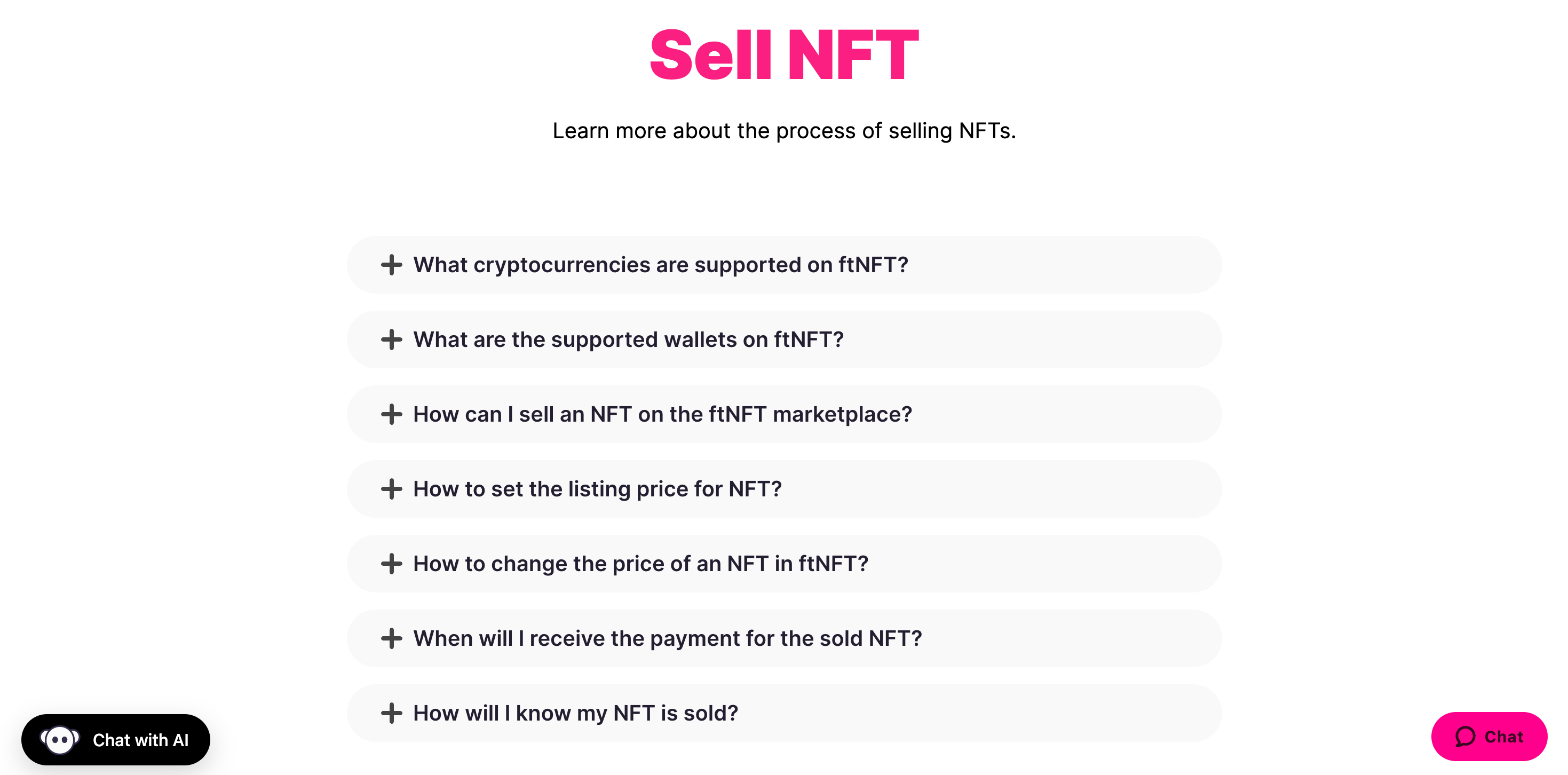 Detailed Insights Into Process of Selling NFTs | ftNFT