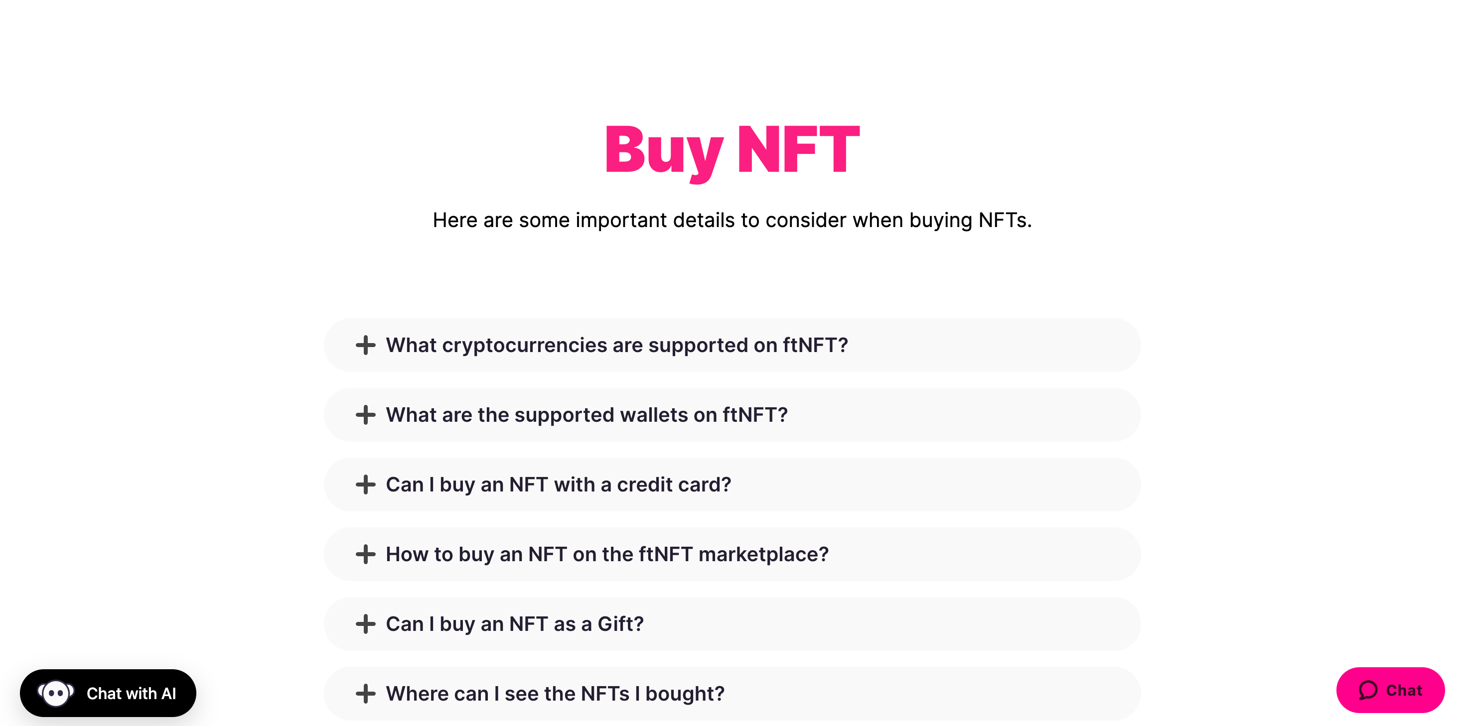 Detailed Insights Into Process of Buying NFTs | ftNFT