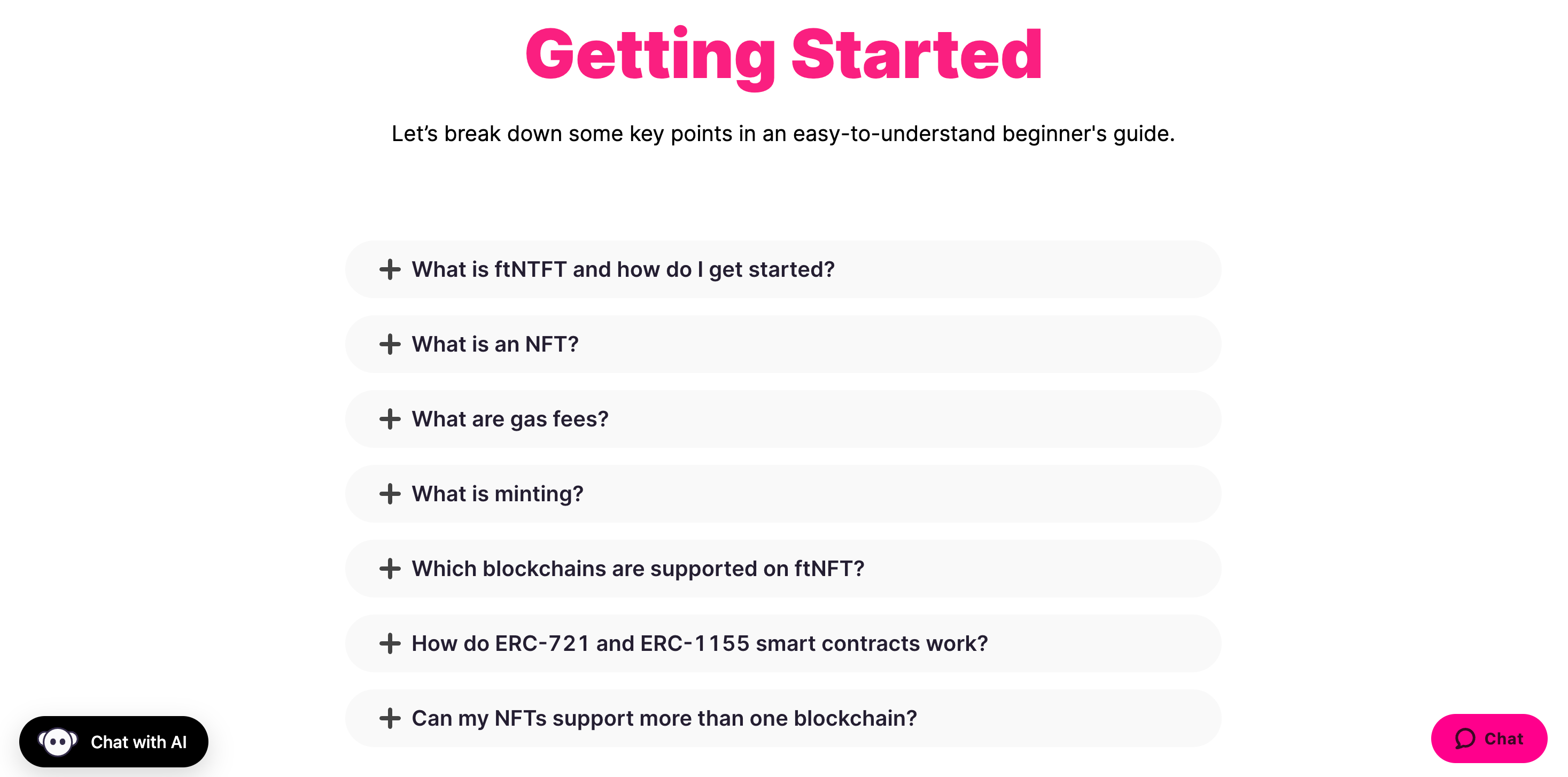 Getting Started | ftNFT Help Center