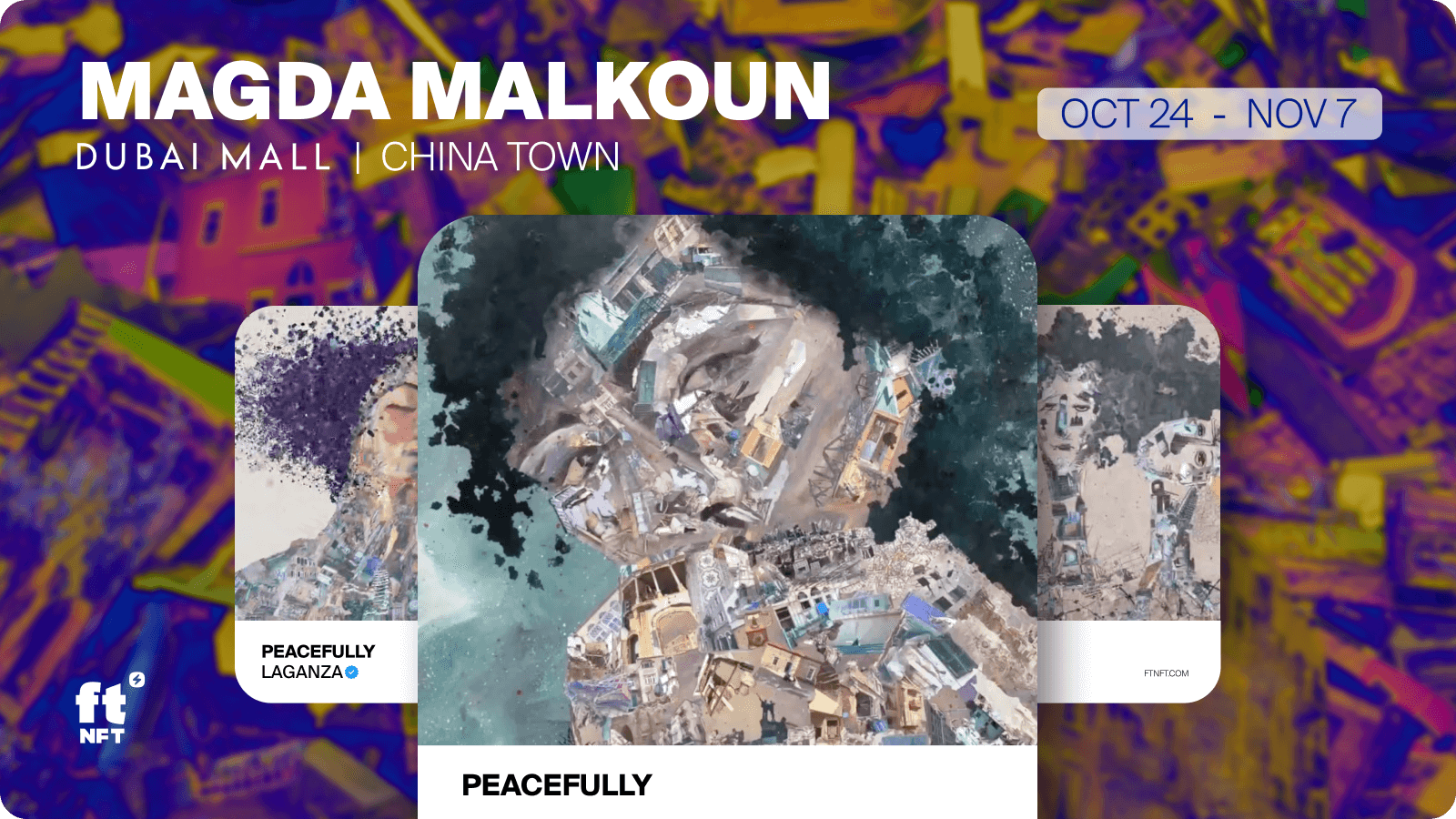 Magda Malkoun's Art Journey Through ftNFT Phygital Space